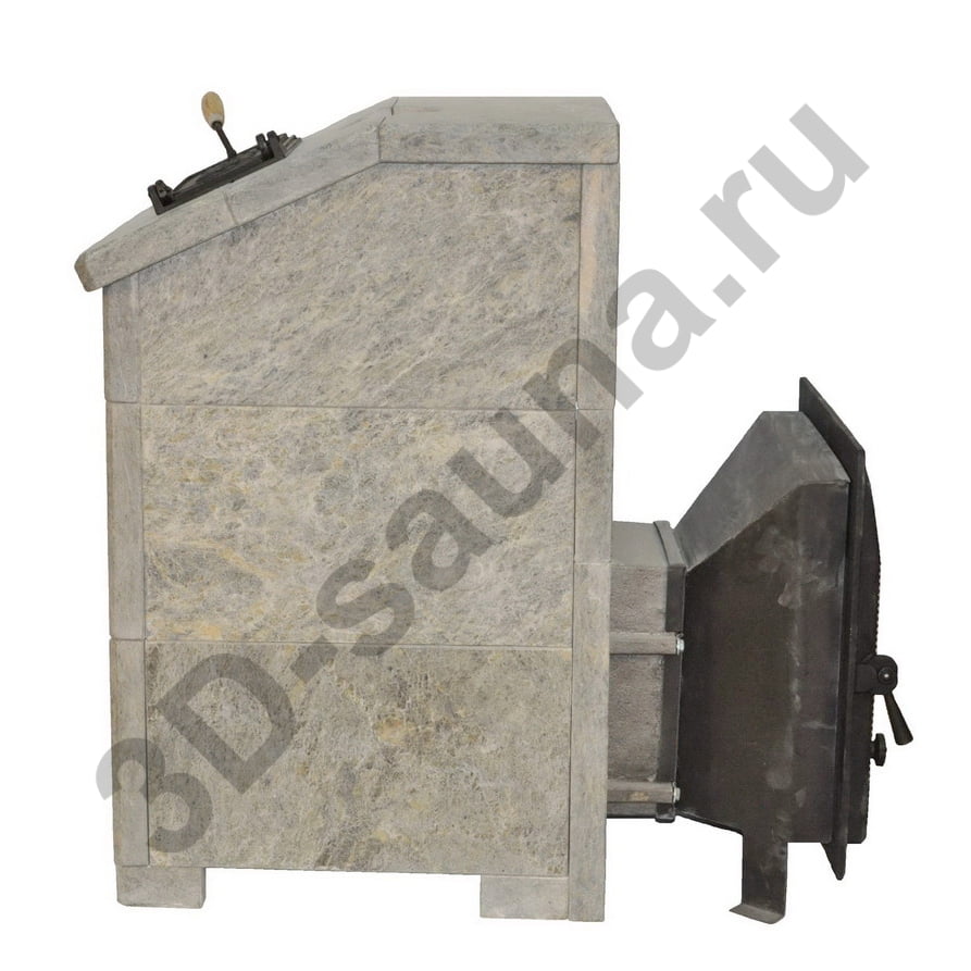 Печь Сварожич Славянка Люкс в талькомагнезите Каминная топочная дверца